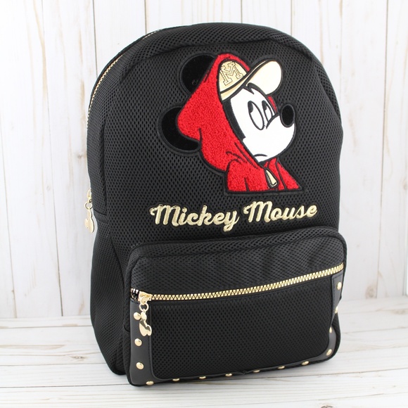 Disney | Bags | Black Mickey Mouse Backpack | Poshmark